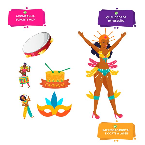 Kit Display Carnaval