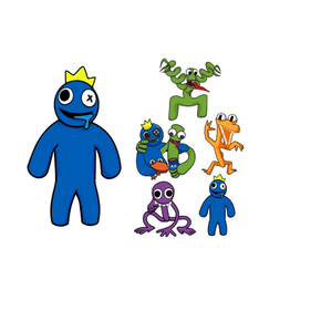 Kit Display Rainbow Friends