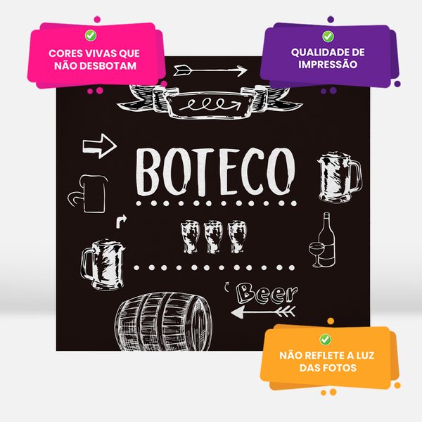 Painel Retangular Boteco